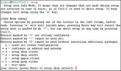 Citraweb.com : Setup, Melakukan Basic Setting via CLI