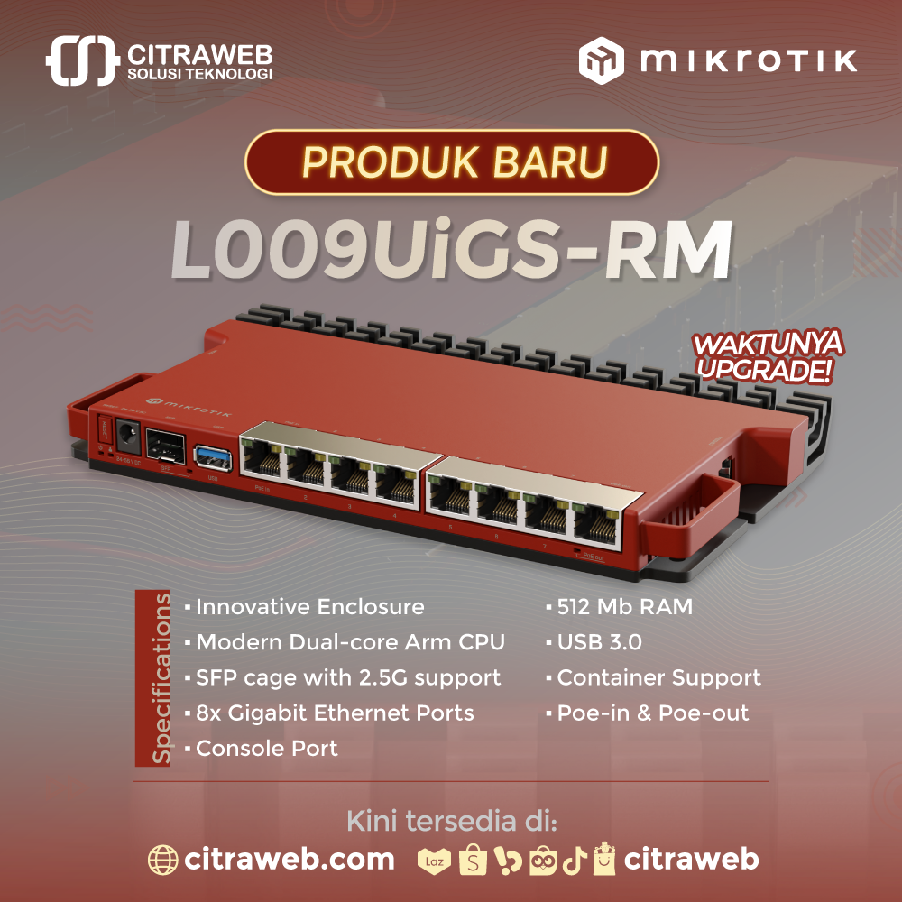 Citraweb - MikroTik - Cambium Networks - MikroBits
